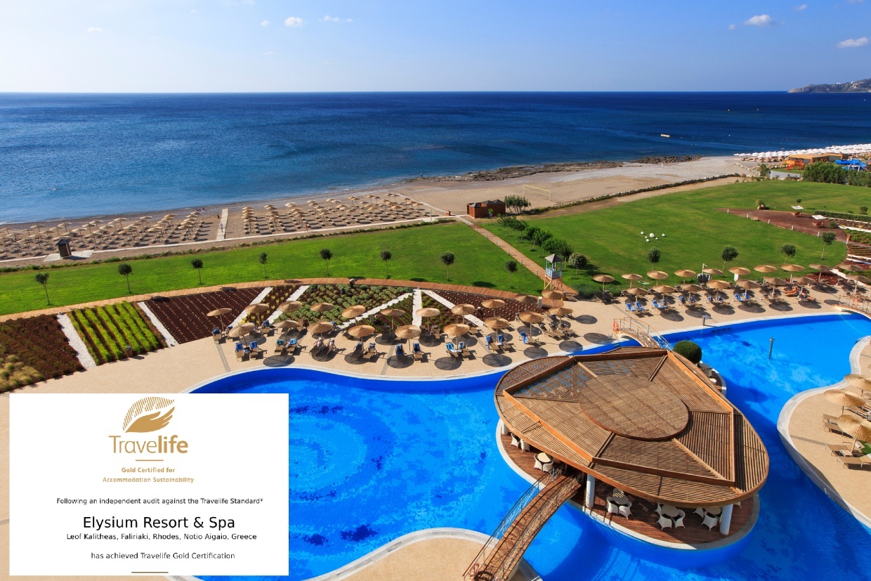 Travelife Gold Certification 2023 - Elysium Resort & Spa