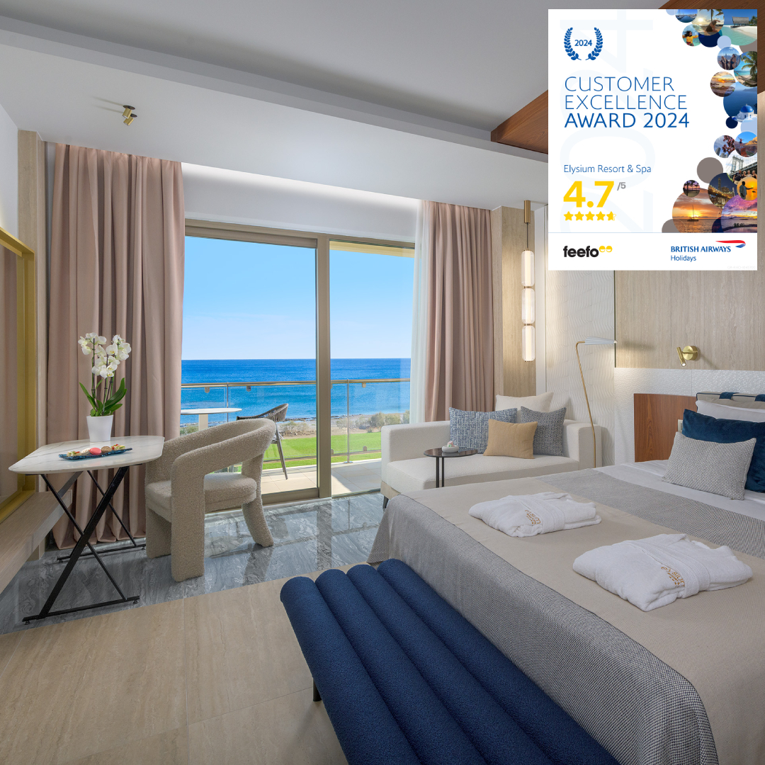 Elysium Resort & Spa | Premier 5 star beach front hotel in Rhodes